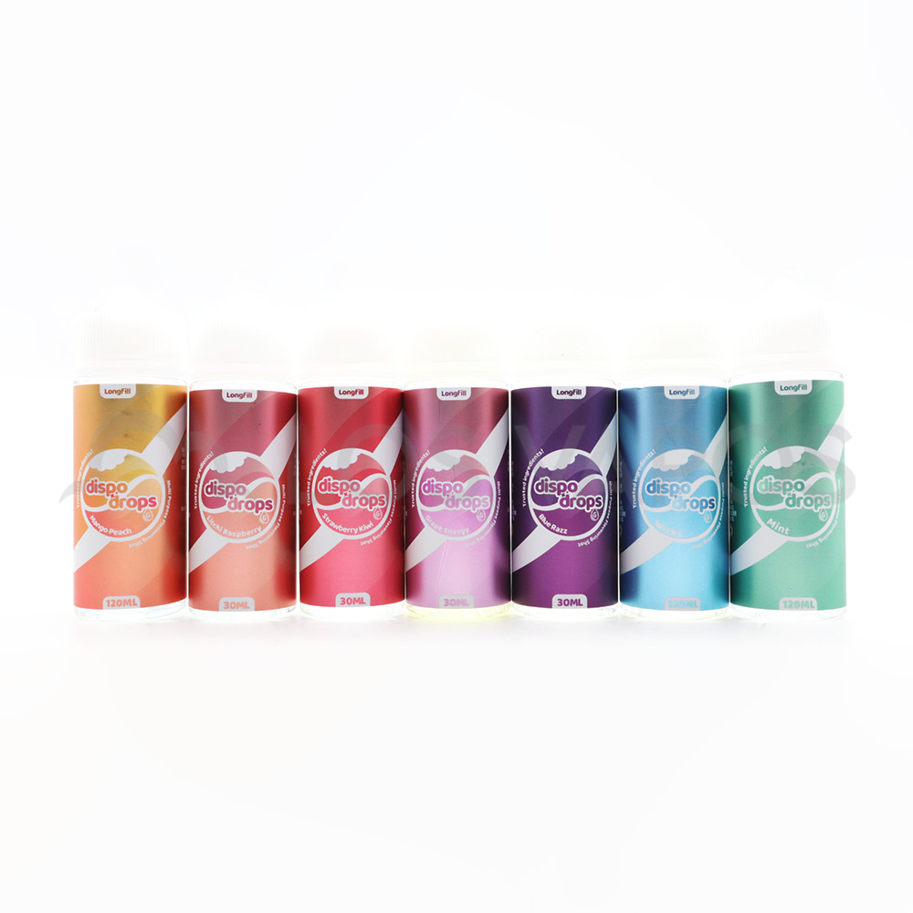 Dispo Drops Freebase Longfill Aroma Combo 120ml – Los Vapos